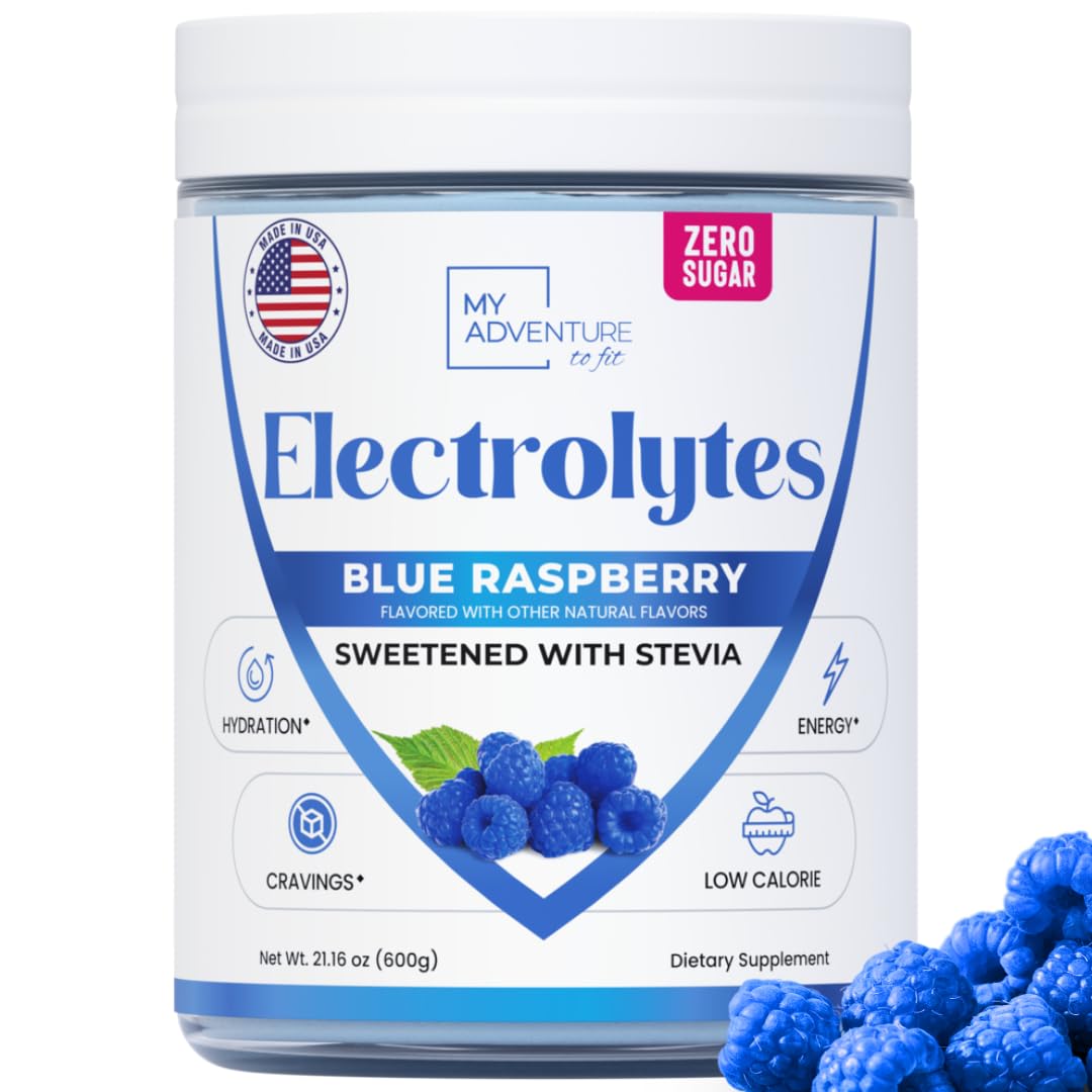 blue raspberry electrolytes bulk powder