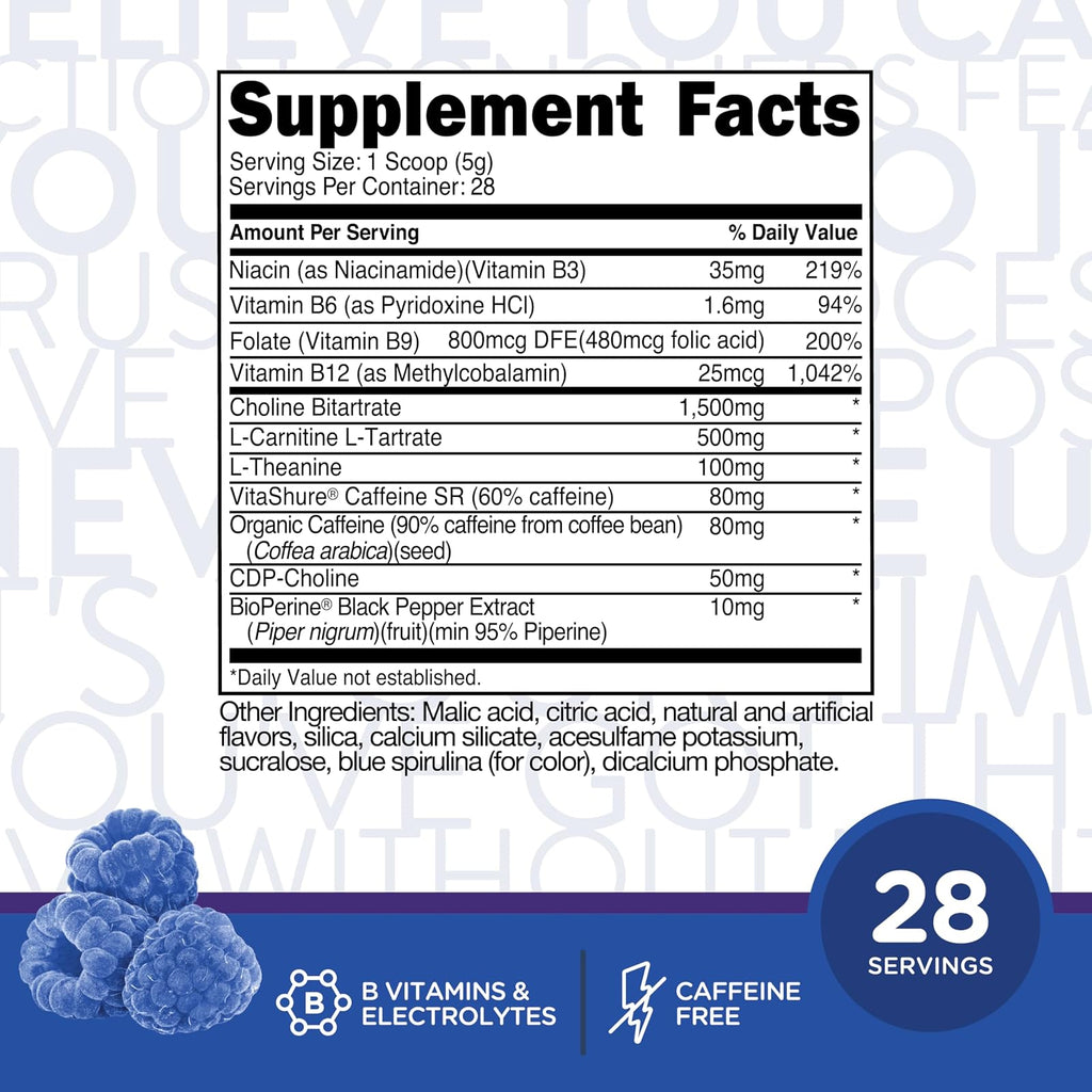 blue raspberry energy supplement