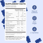 Blue raspberry fat burner gummies