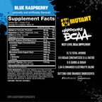 Blue Raspberry flavour amino drink