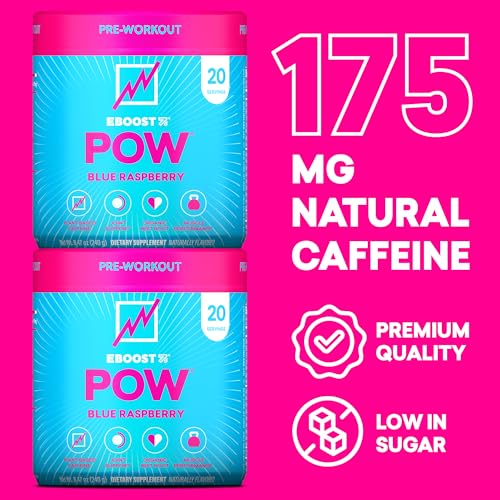 blue raspberry flavour pre-workout energy