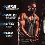 Blue raspberry flavour pre-workout supplement