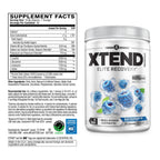 Blue raspberry ice BCAA supplement