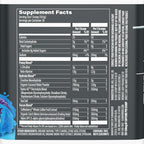 Blue raspberry pineapple pre-workout mix