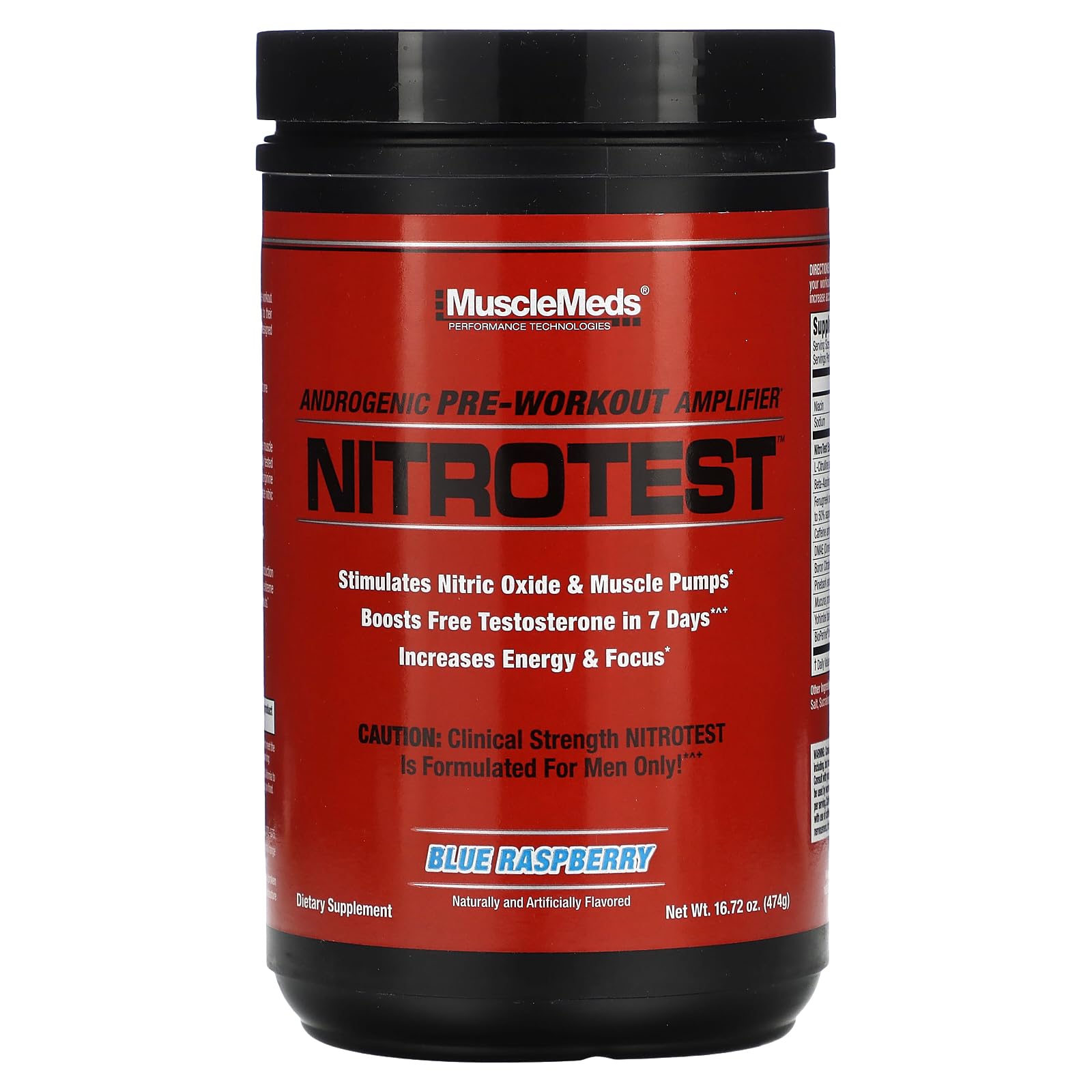 blue raspberry pre-workout drink
