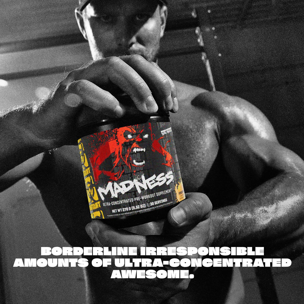 Blue raspberry pre-workout flavour
