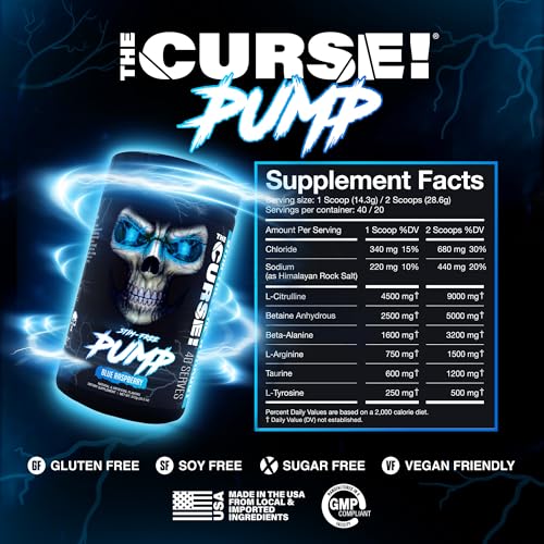 Blue Raspberry pre-workout for better focus