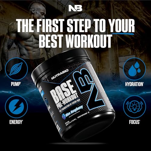 Blue raspberry pre-workout for endurance