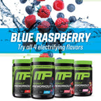 Blue Raspberry pre-workout for focus