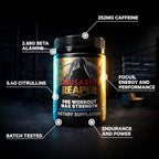 Blue raspberry pre workout for strength