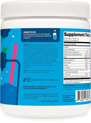 blue raspberry pre-workout mix for energy