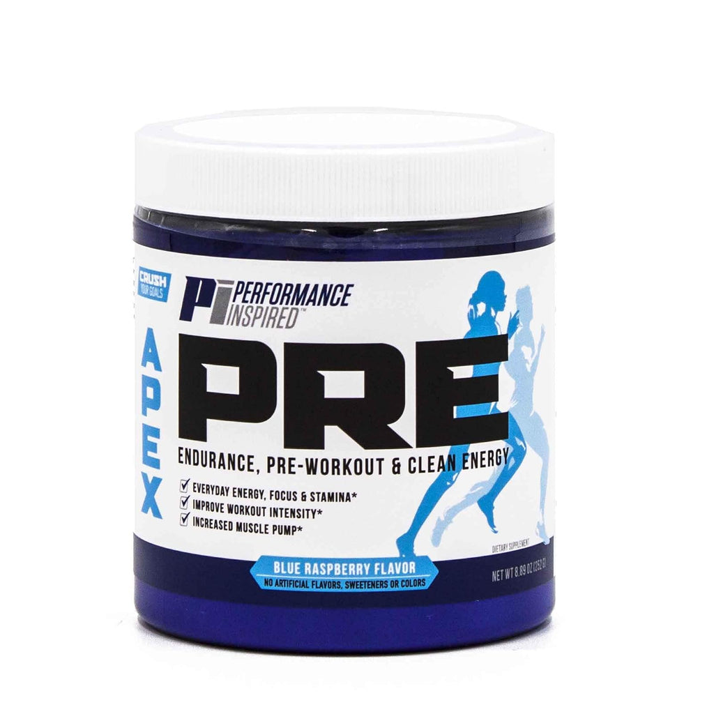 blue raspberry pre-workout powder