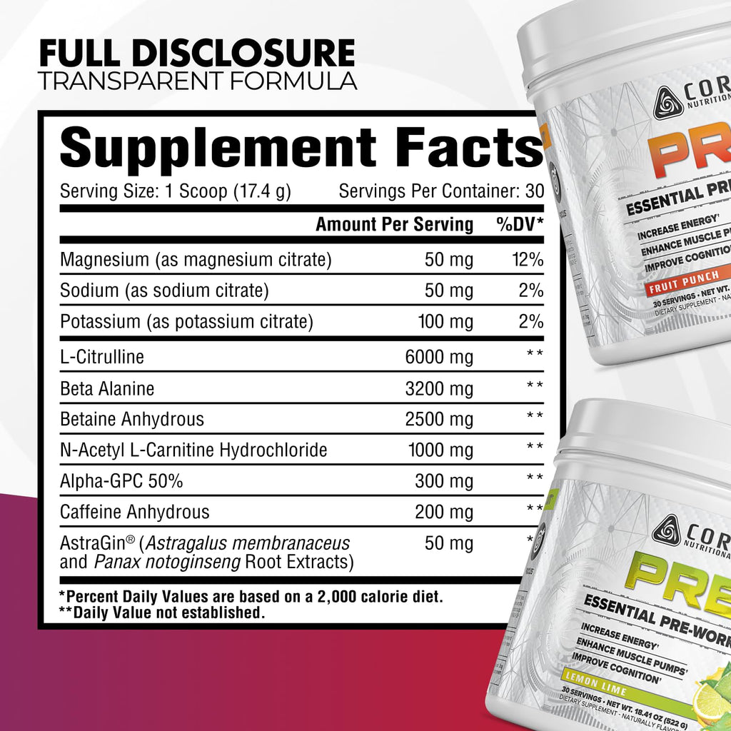 Blue raspberry pre workout supplement