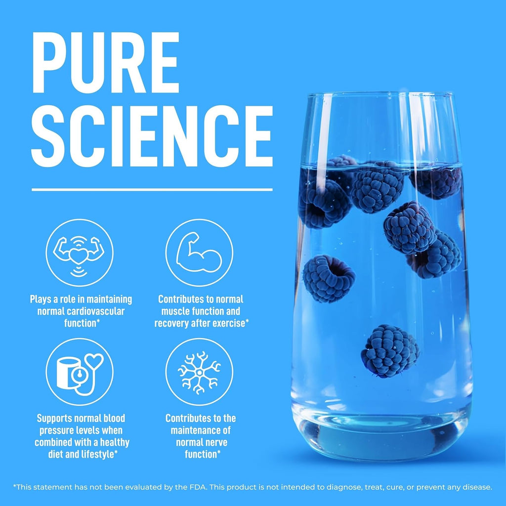 blue raspberry sports hydration supplement