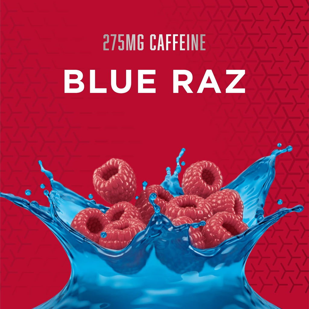 Blue Raz pre-workout for endurance