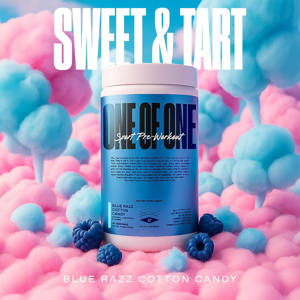 Blue Razz Cotton Candy energy boost