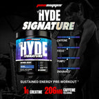 Blue Razz pre-workout powder flavour