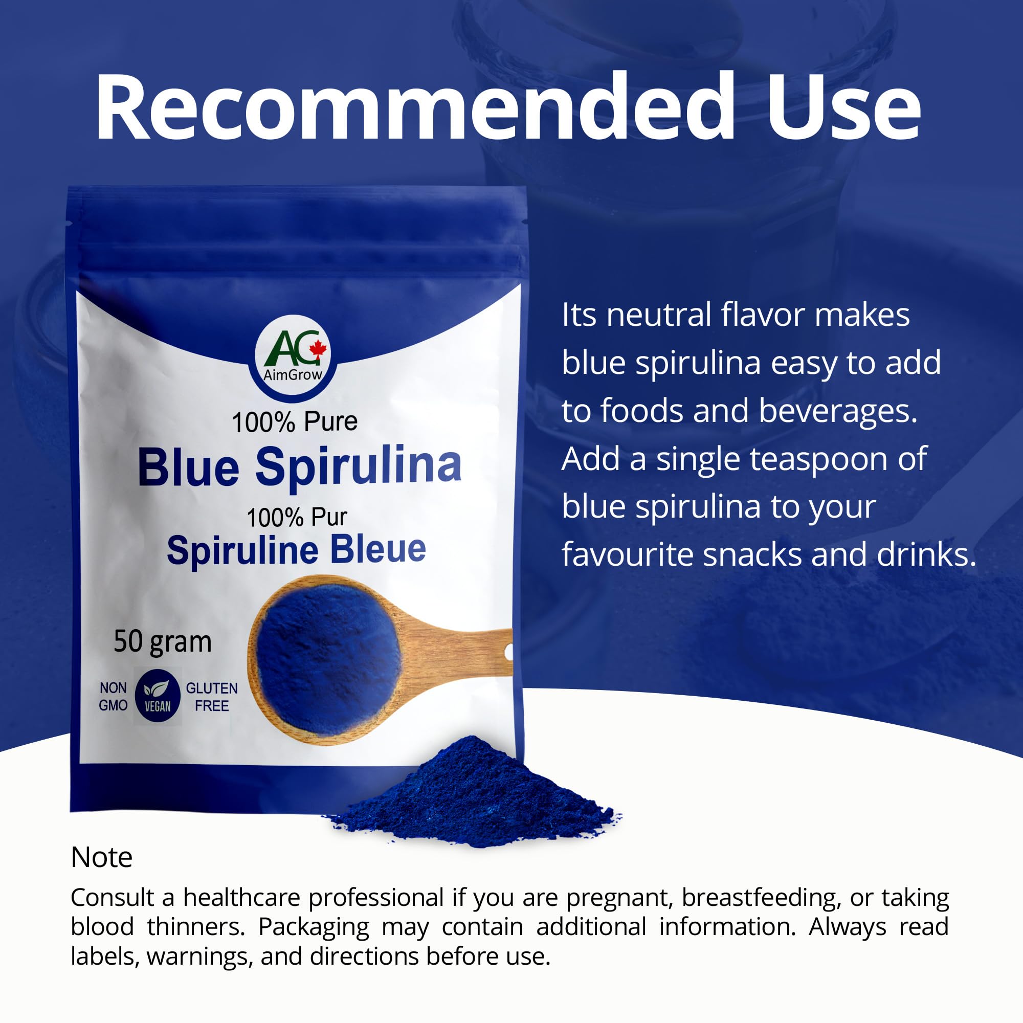 blue spirulina for healthy digestion