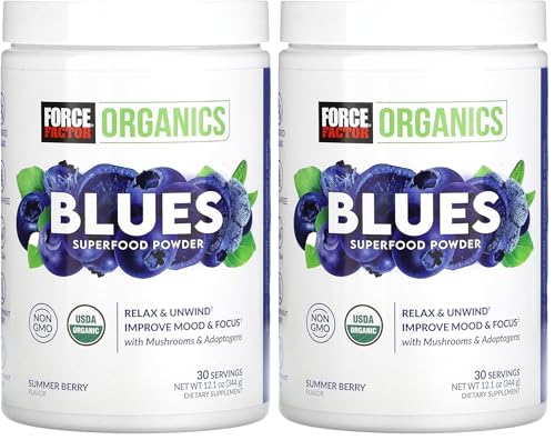 Blue spirulina for mood support