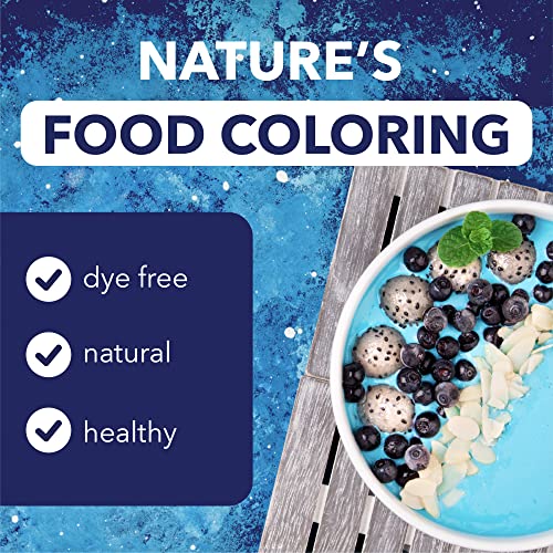 Blue spirulina for vibrant dishes