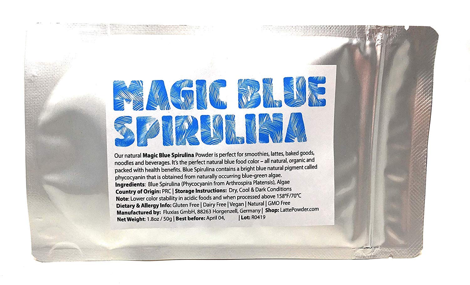 blue spirulina for vibrant drinks