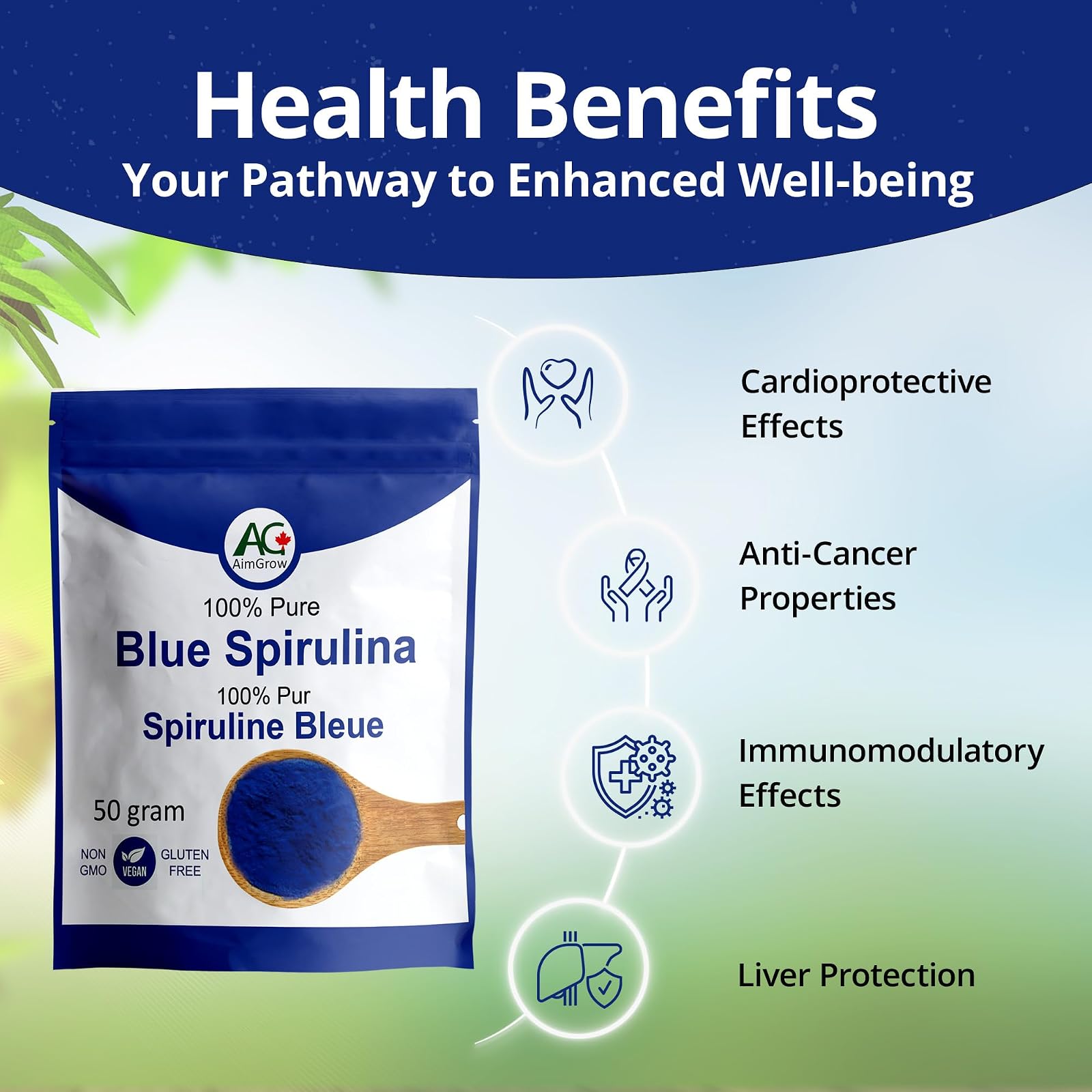 blue spirulina for vibrant health