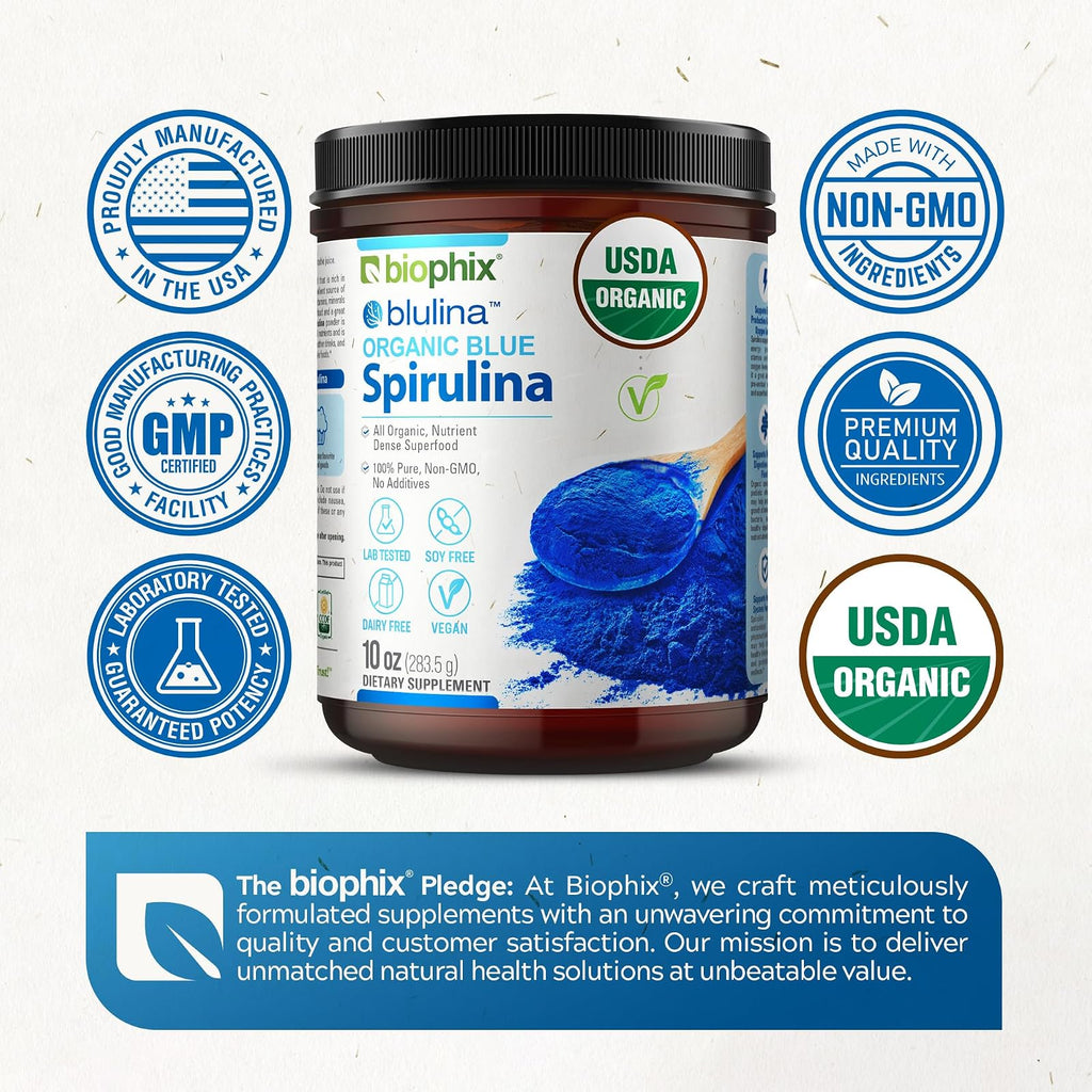 blue spirulina powder for baking