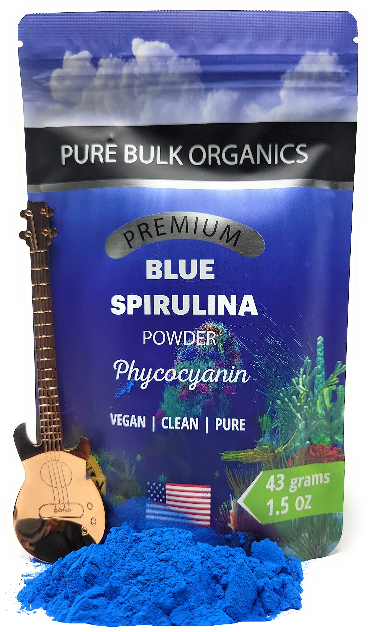 blue spirulina powder for smoothies