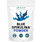 Blue spirulina powder for smoothies