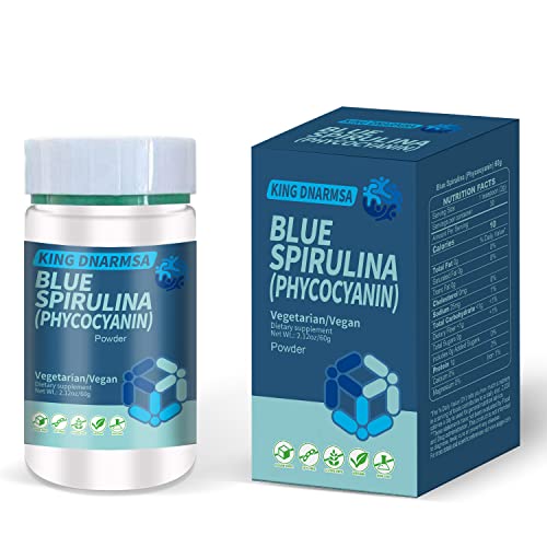 blue spirulina superfood powder