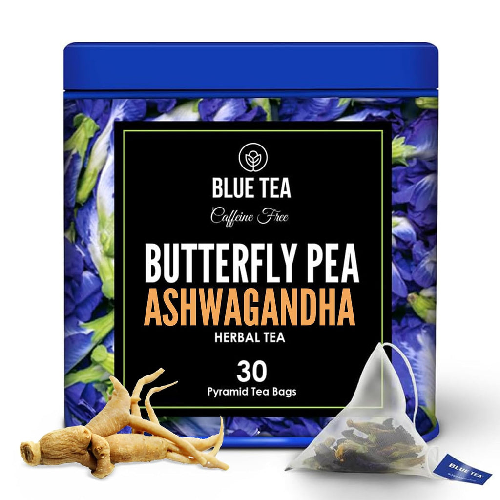 blue tea ashwagandha tea bags