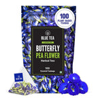 blue tea butterfly pea flower tea bags