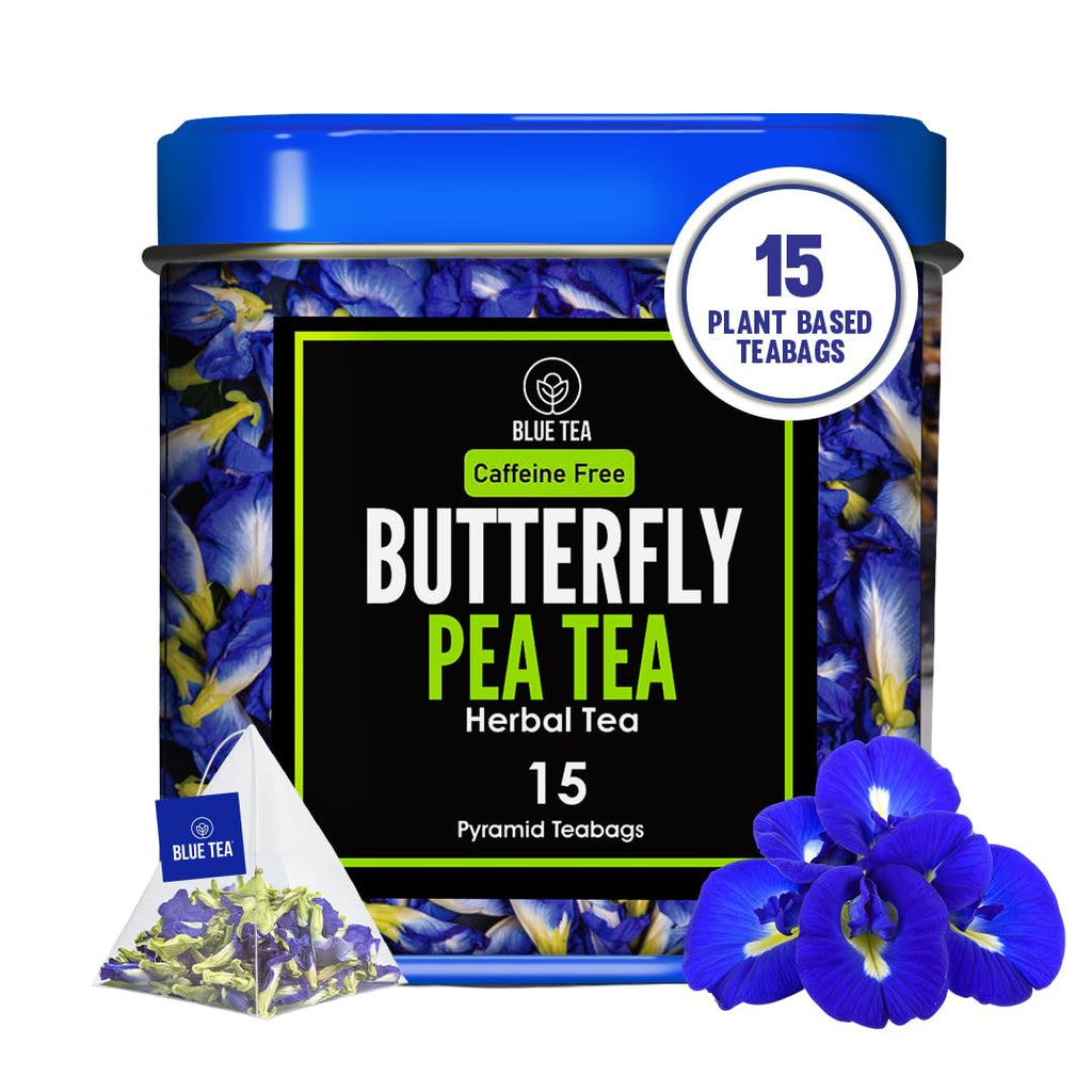 BLUE TEA butterfly pea flower tea bags