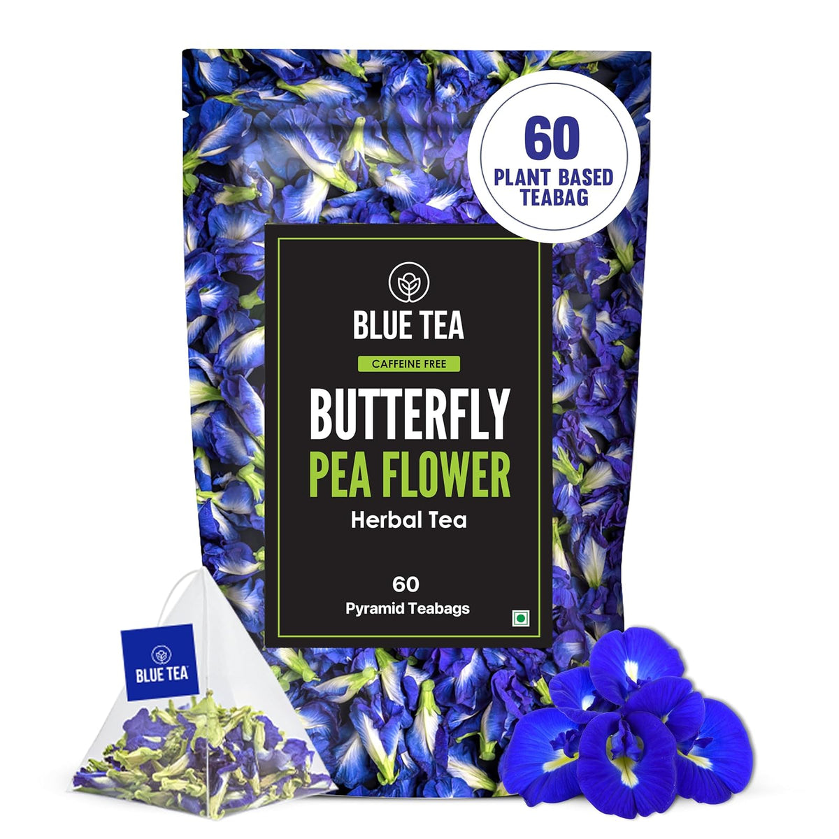 BLUE TEA butterfly pea flower tea bags