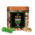 BLUE TEA ginger moringa herbal infusion