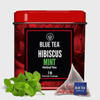 BLUE TEA hibiscus herbal tea bags