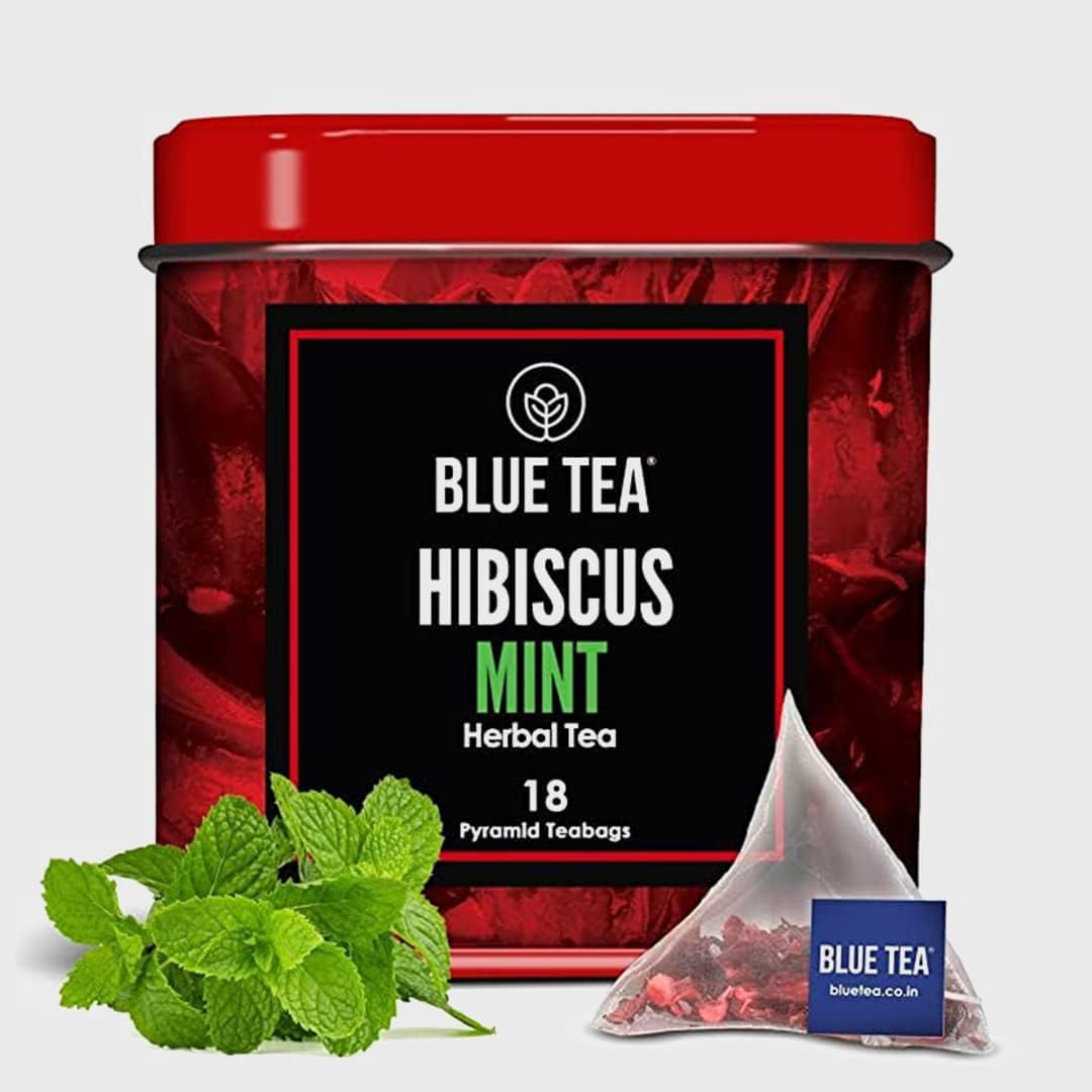 BLUE TEA hibiscus herbal tea bags