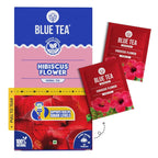 BLUE TEA hibiscus herbal tea bags