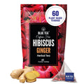 BLUE TEA hibiscus herbal tea bags
