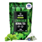 BLUE TEA lemon balm herbal tea bags