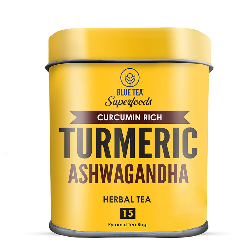 BLUE TEA turmeric herbal tea bags