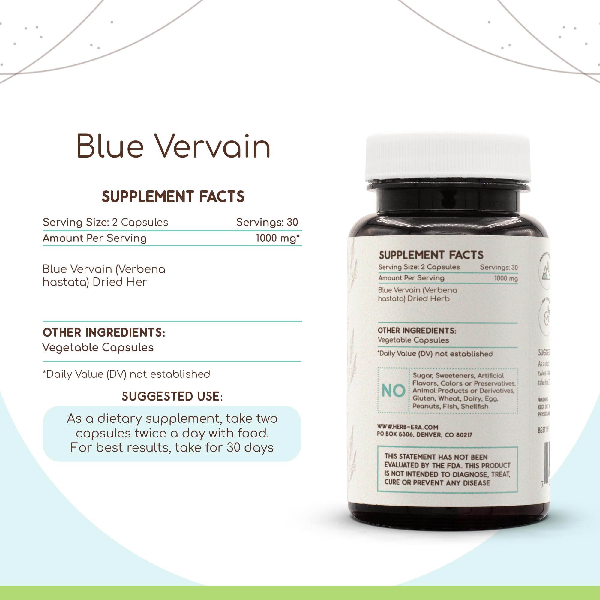 Blue Vervain for stress relief