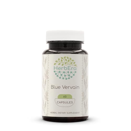 Blue Vervain herbal supplement capsules