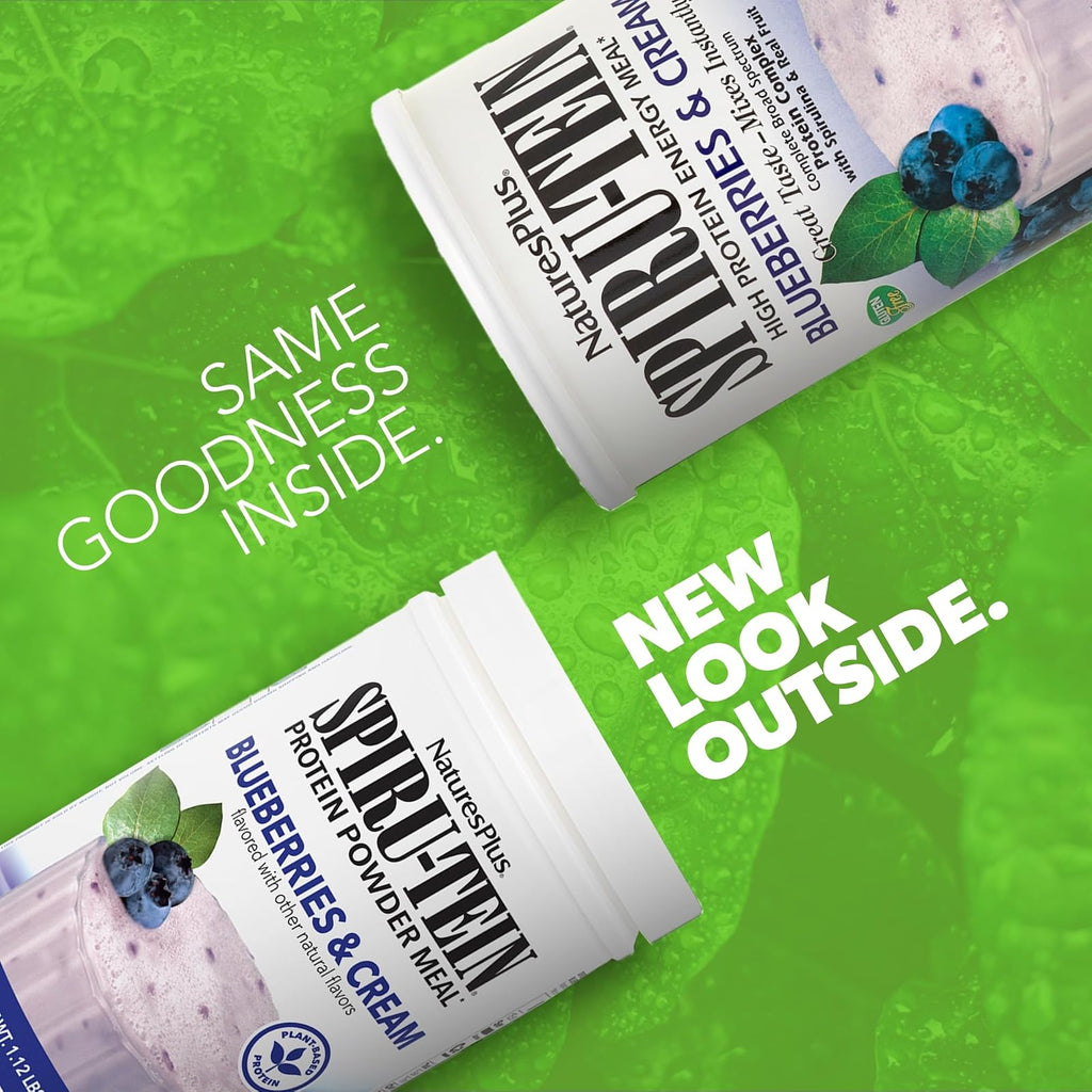 Blueberries & Cream protein supplement