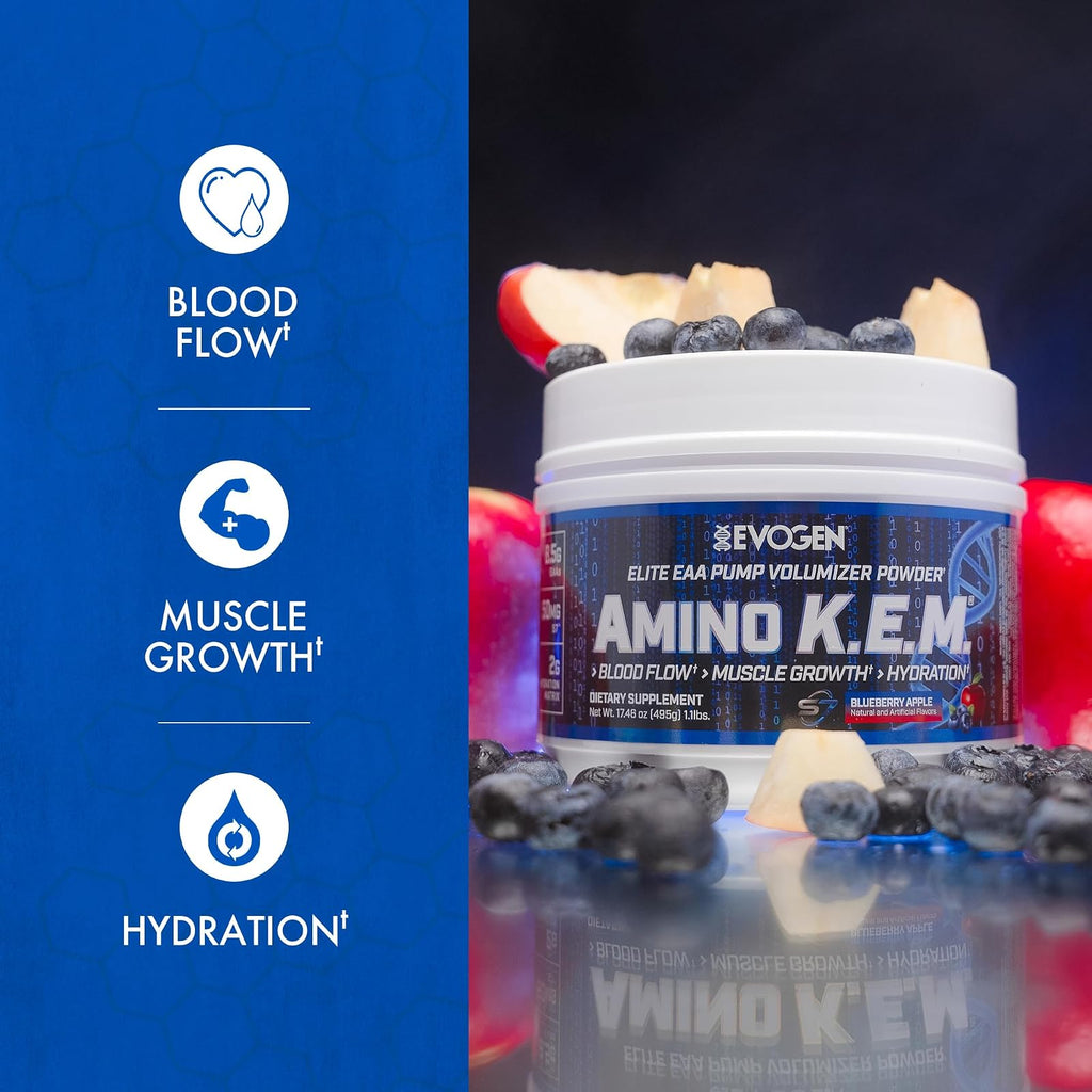 Blueberry apple EAA supplement