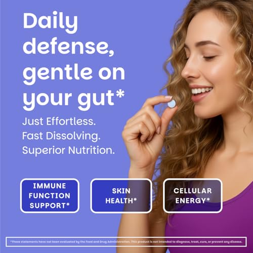 blueberry blast zinc dissolvable tablets