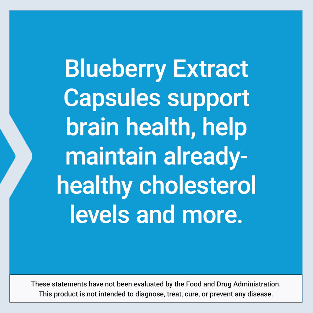 blueberry capsules for overall health