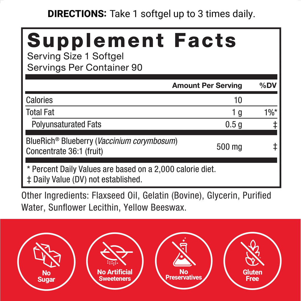 blueberry concentrate for immune support