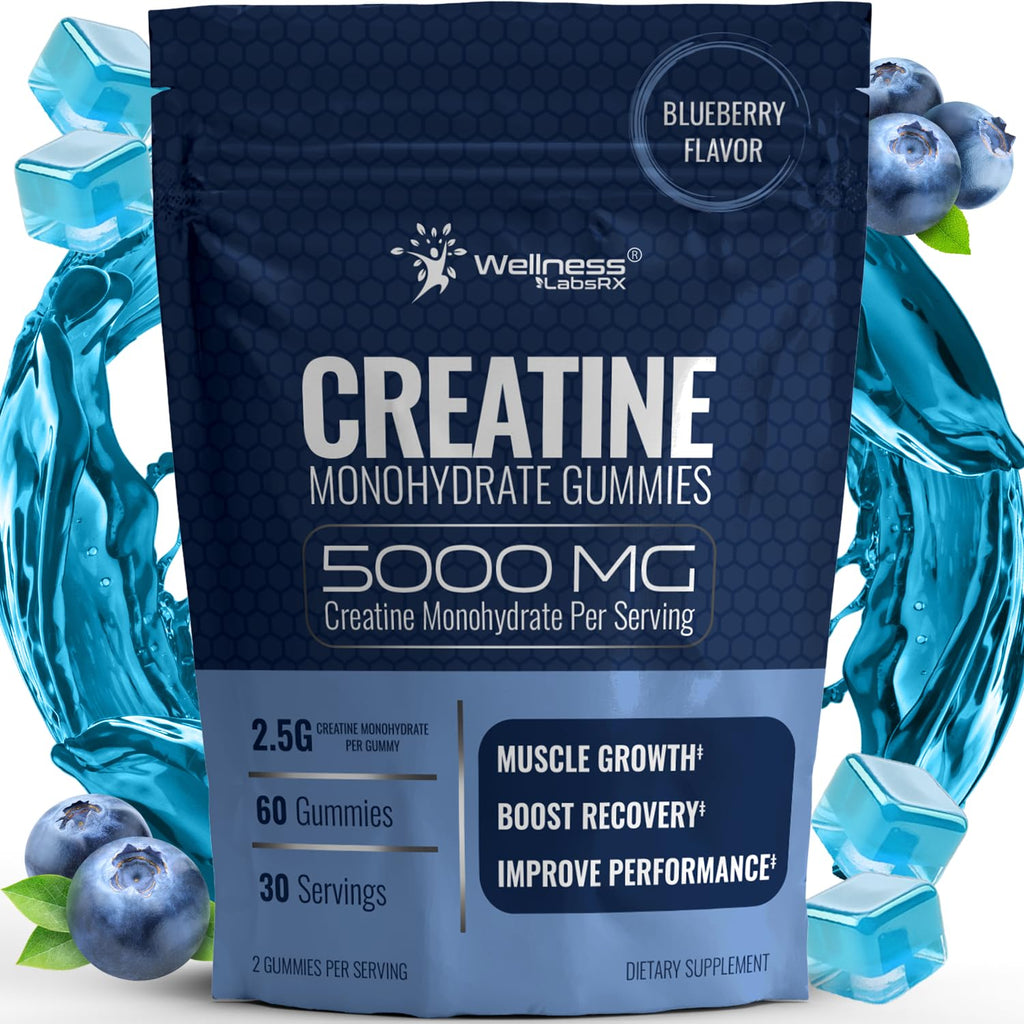 blueberry creatine monohydrate gummies