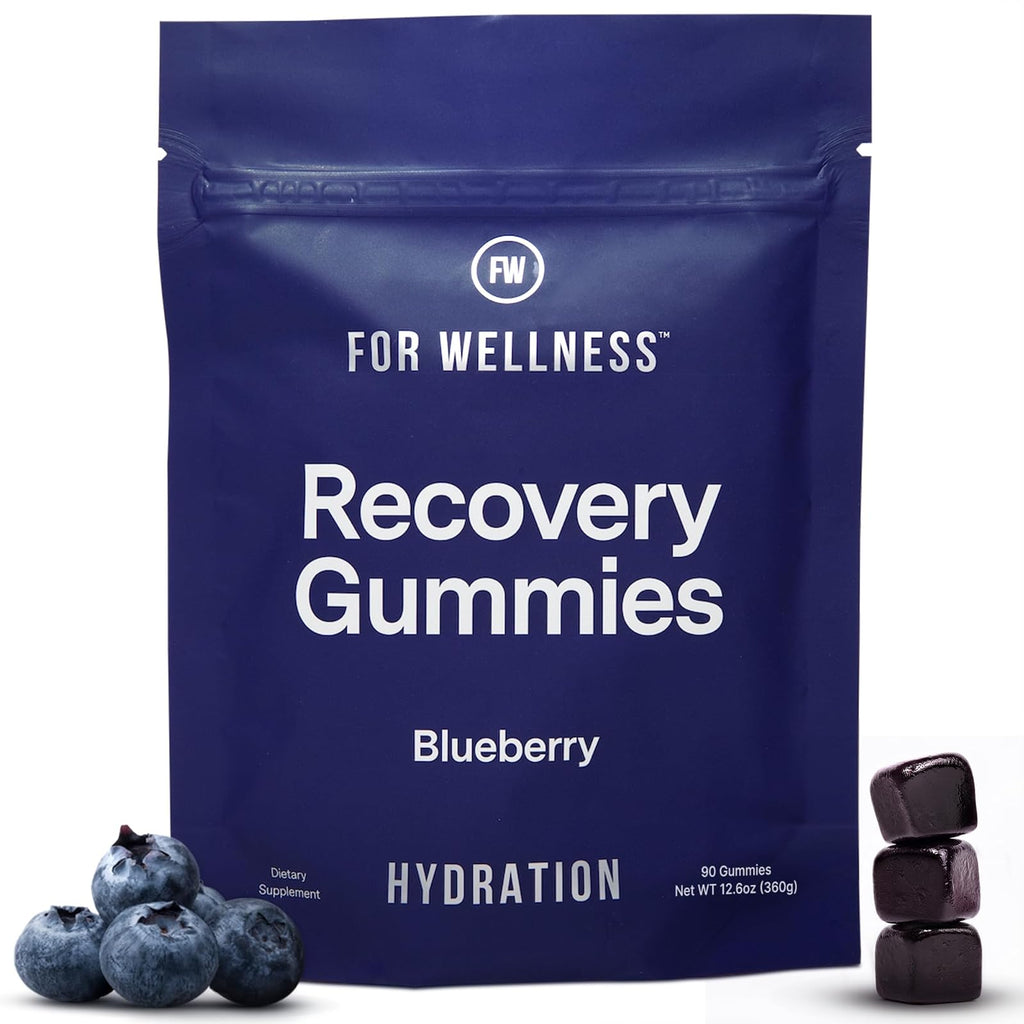 blueberry electrolyte recovery gummies